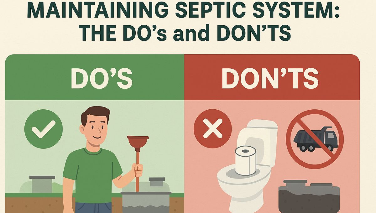 Maintaining Septic System: The Do’s and Don’ts - O’Loughlin Plumbing